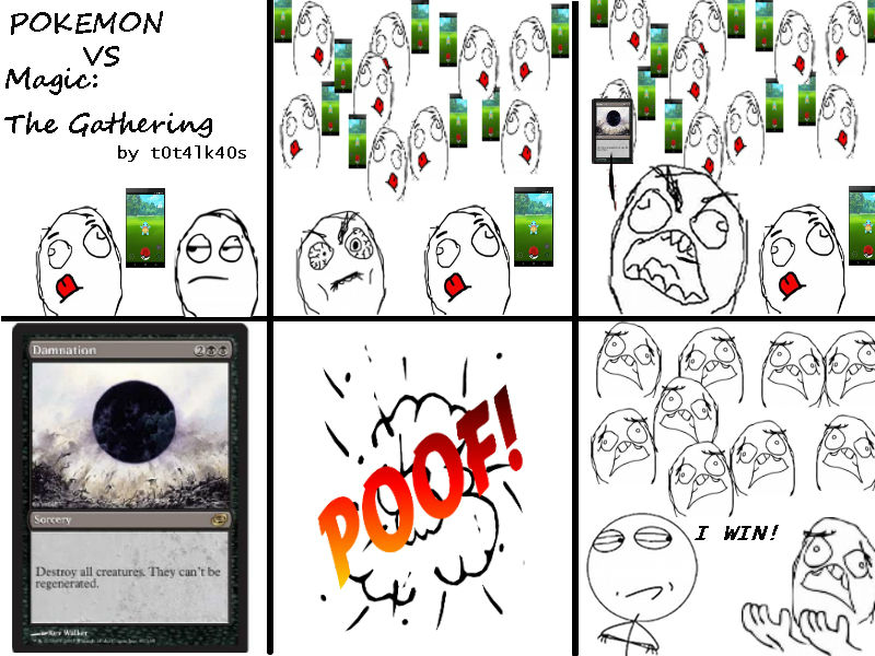 Pokemon Vs Magic: The Gathering… | t0t4lk40s